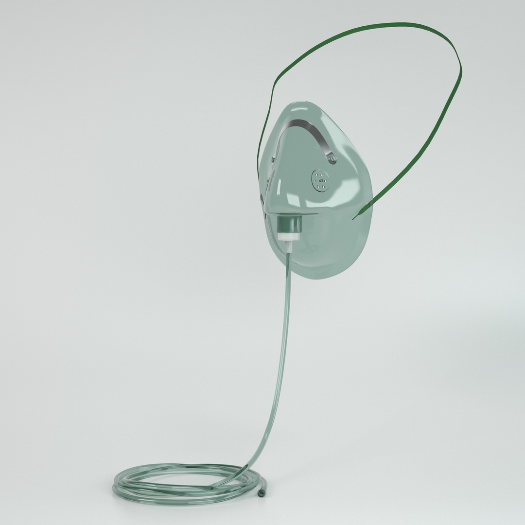 Oxygen mask 3D model - TurboSquid 1545624