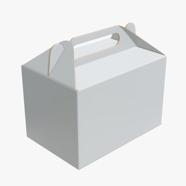 3D gable box - TurboSquid 1545695