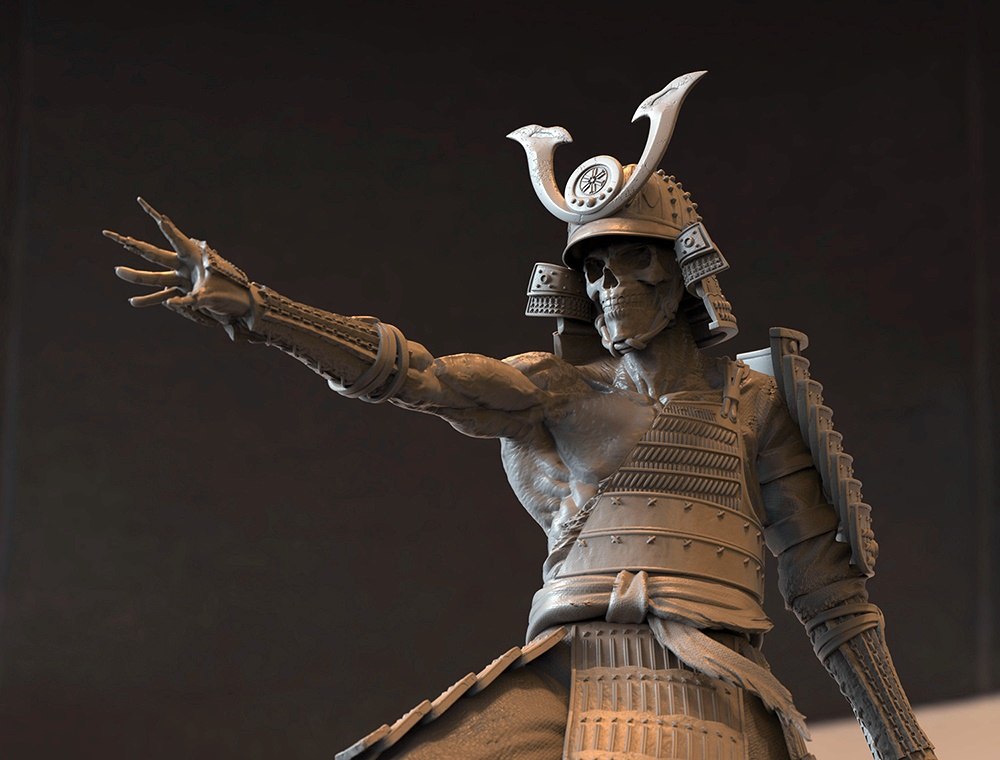 3D samurai creature model - TurboSquid 1545818