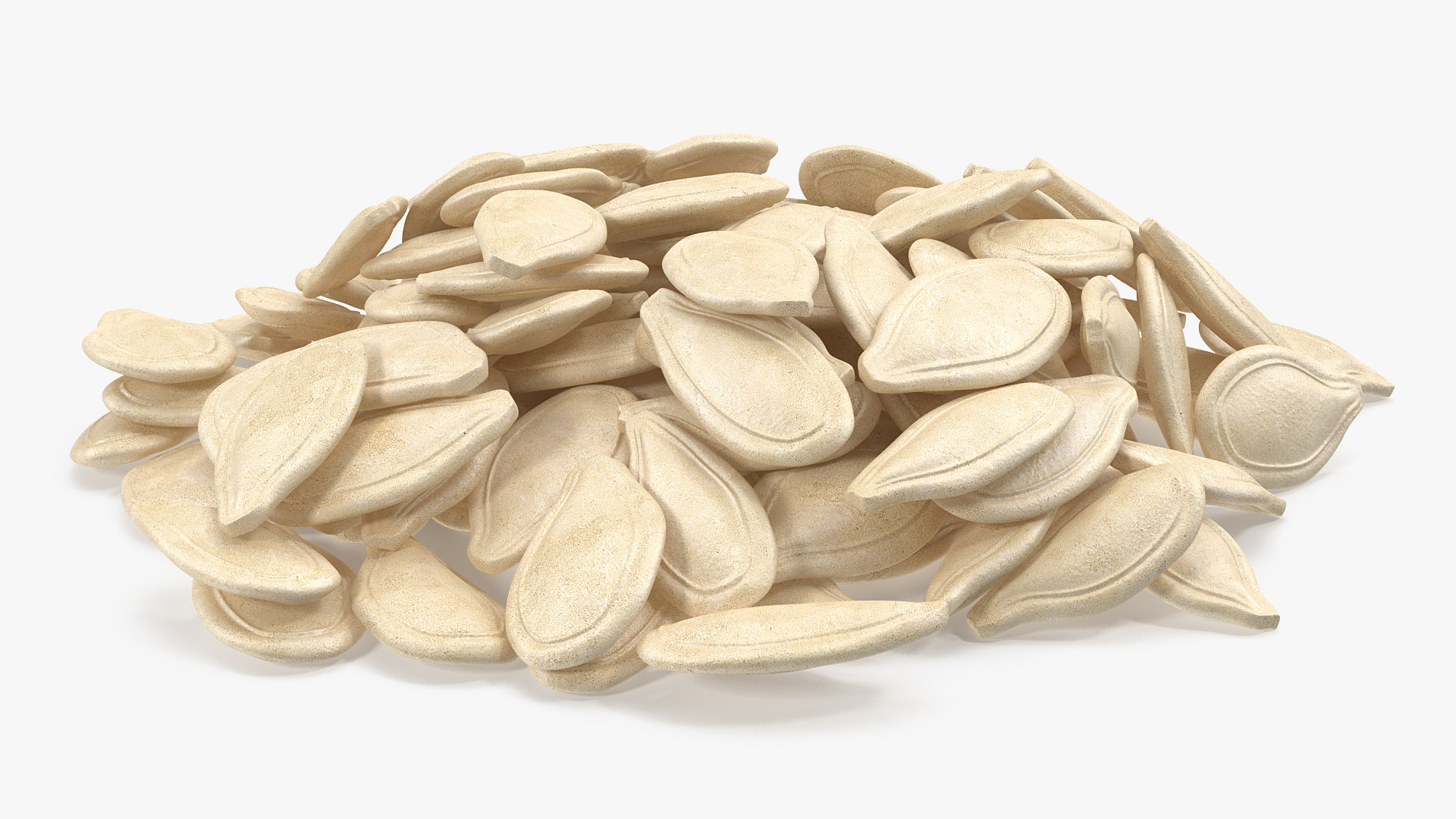 3D pumpkin seeds shell - TurboSquid 1546395