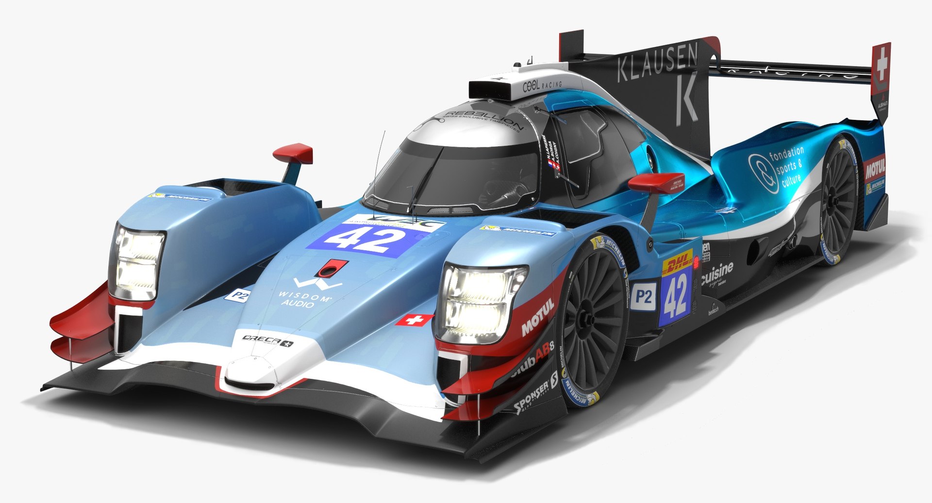 Cool racing wec lmp2 3D - TurboSquid 1546126