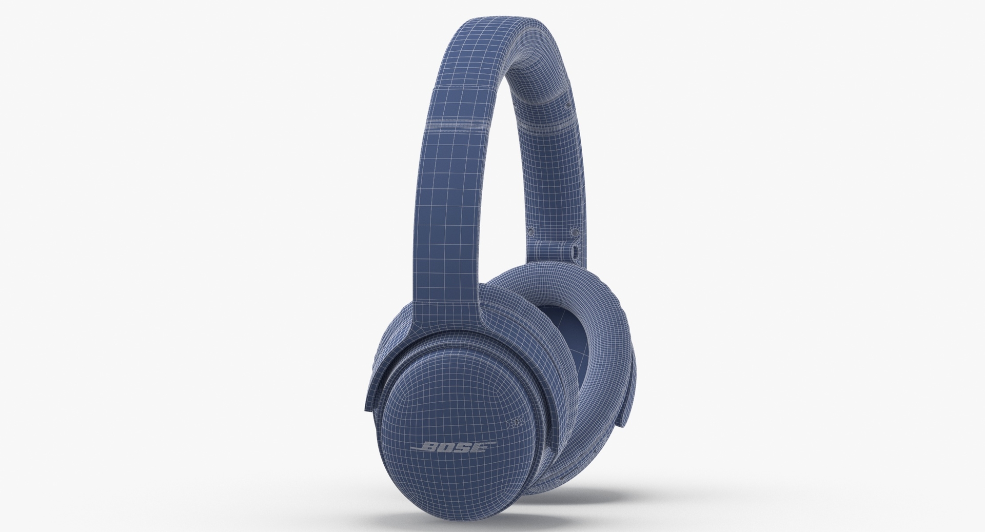 Bose headphones silver 3D - TurboSquid 1546083