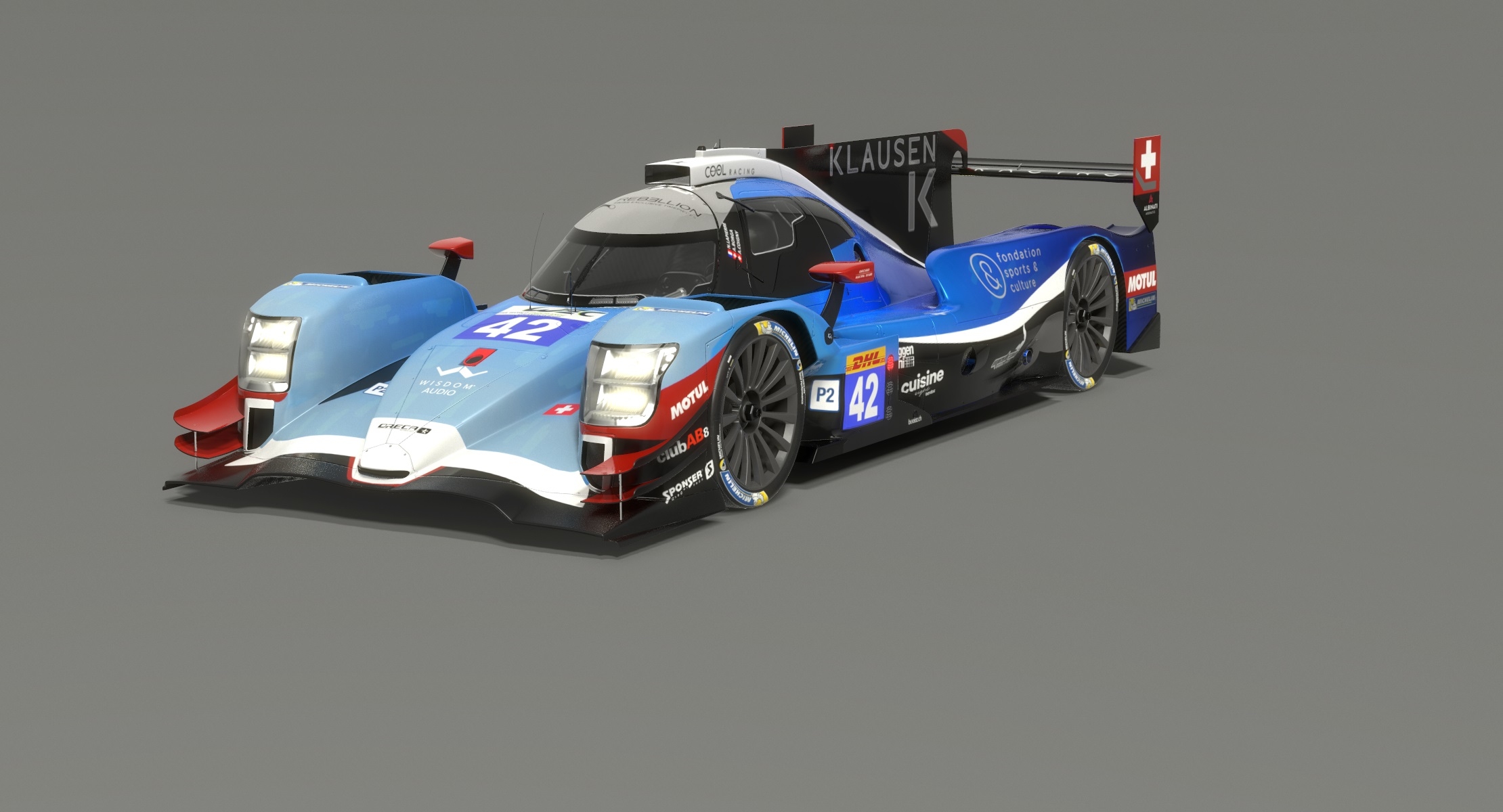 Cool racing wec lmp2 3D - TurboSquid 1546126