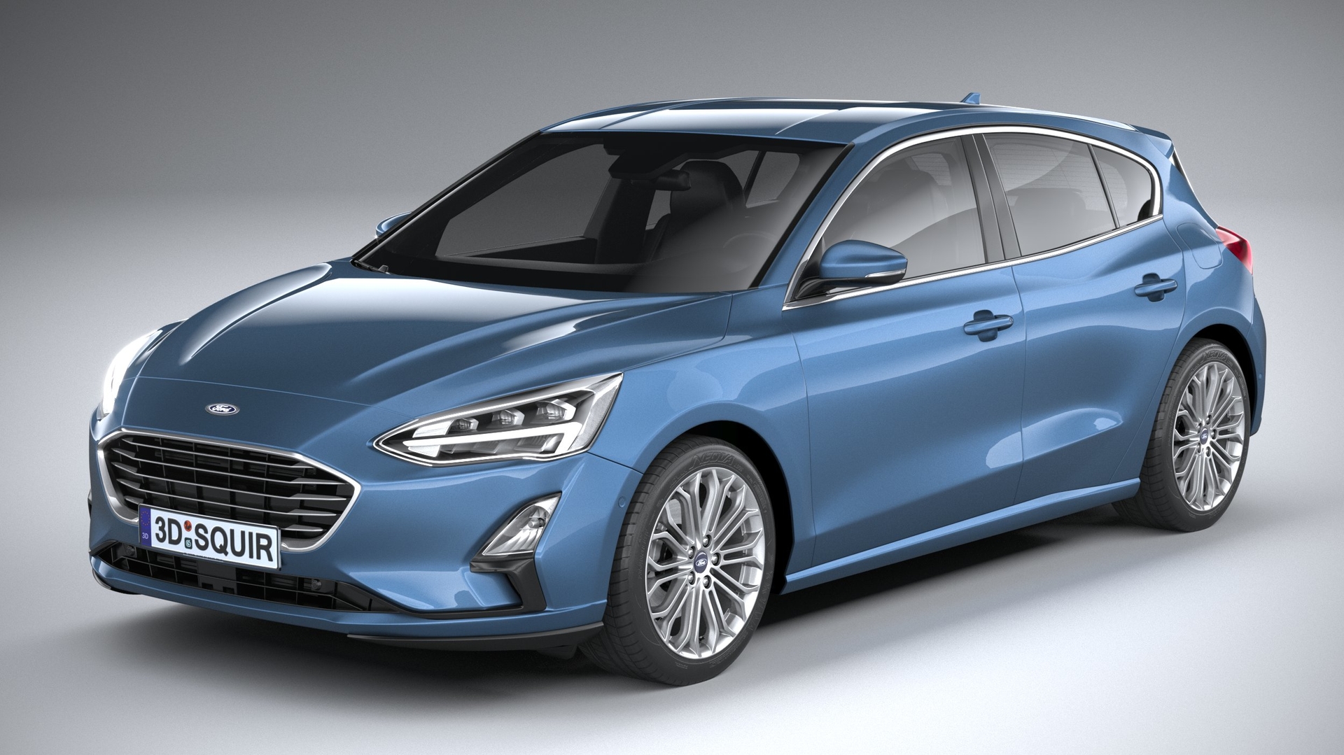 modèle 3D de Ford Focus 2020 - TurboSquid 1546132