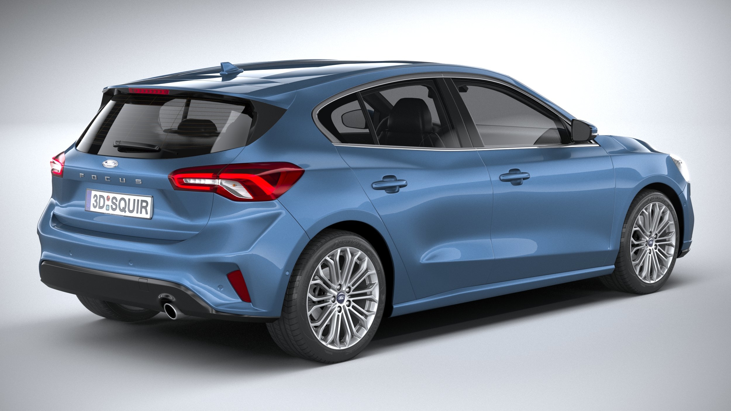 modèle 3D de Ford Focus 2020 - TurboSquid 1546132