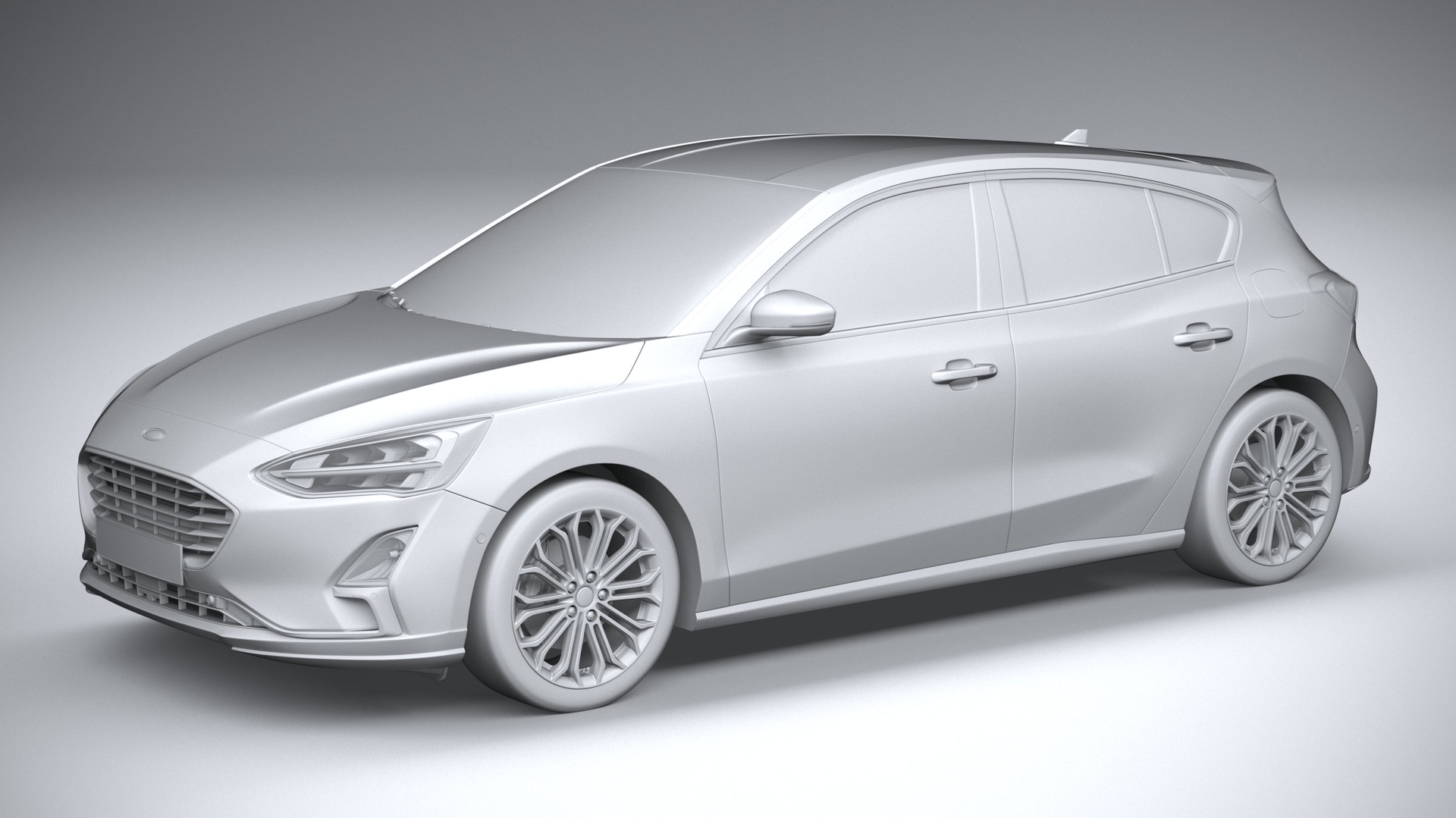 modèle 3D de Ford Focus 2020 - TurboSquid 1546132