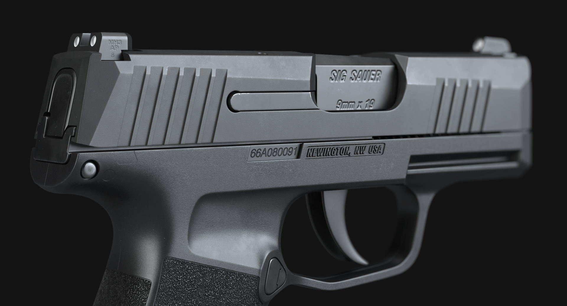 Sig sauer p365 model - TurboSquid 1546190
