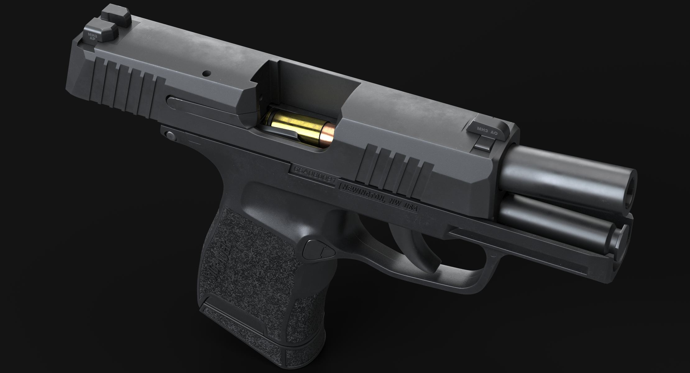 Sig sauer p365 model - TurboSquid 1546190
