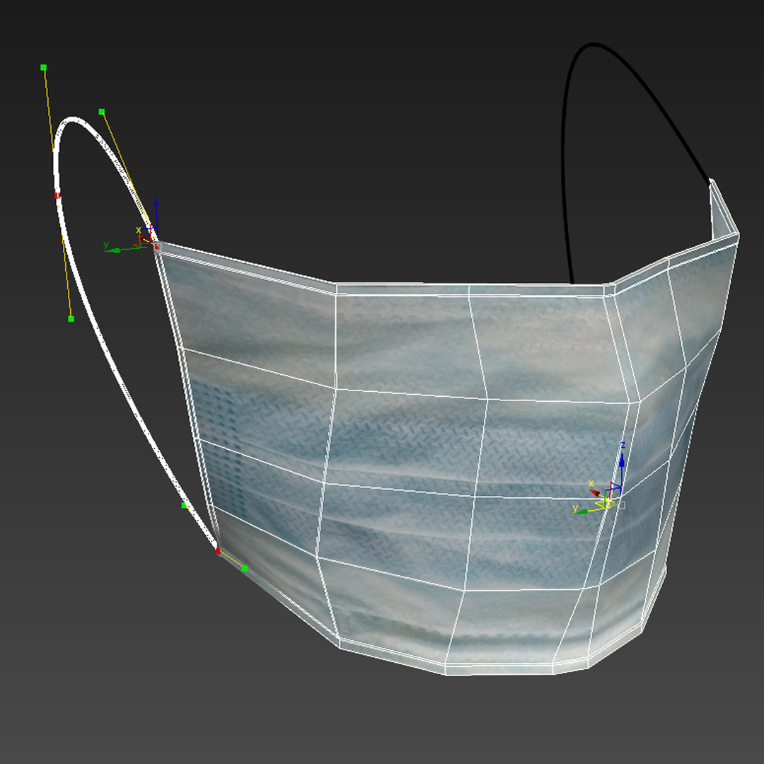 Medical mask medicine model - TurboSquid 1546221