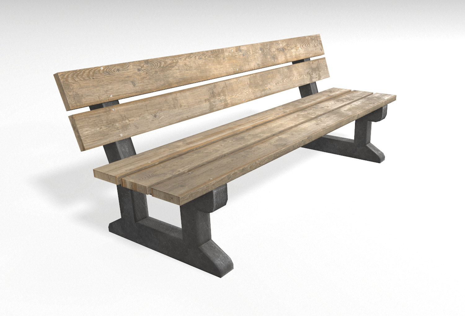 3D bench pbr blender - TurboSquid 1546303