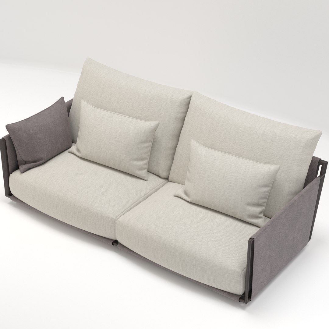 3D giorgetti adam sofa design model - TurboSquid 1546319