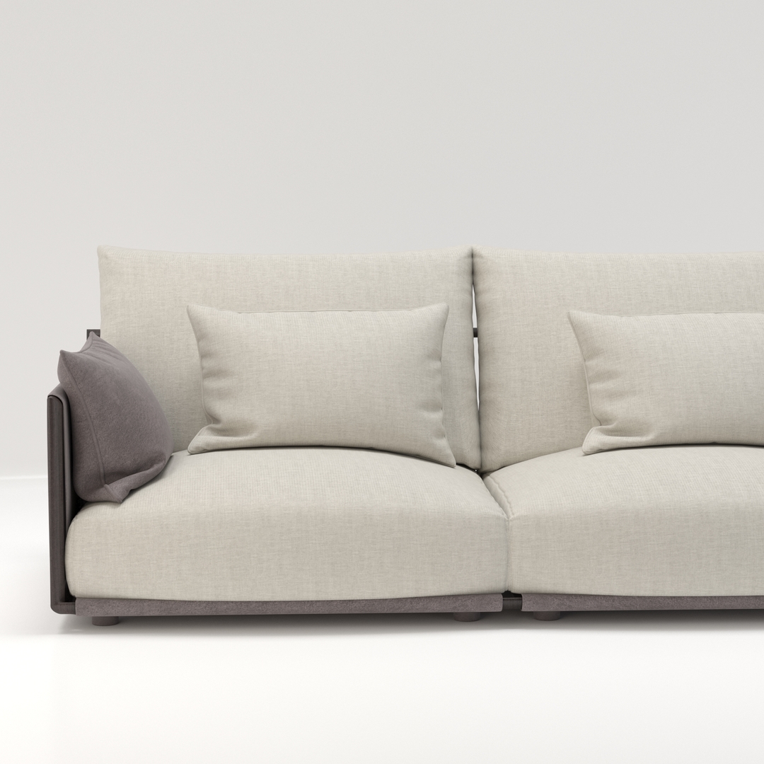 3D giorgetti adam sofa design model - TurboSquid 1546319