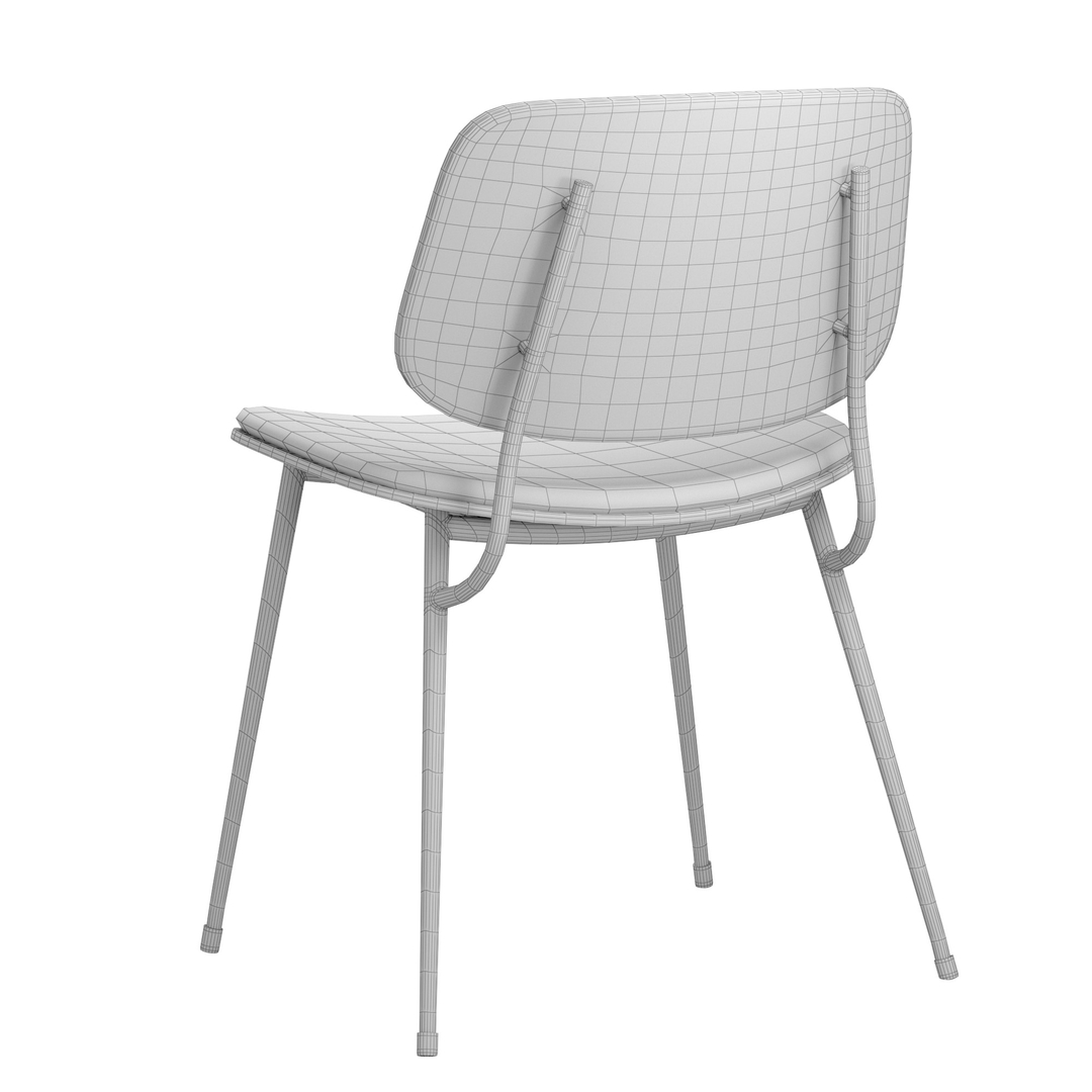 3D soborg chair fredericia - TurboSquid 1546328