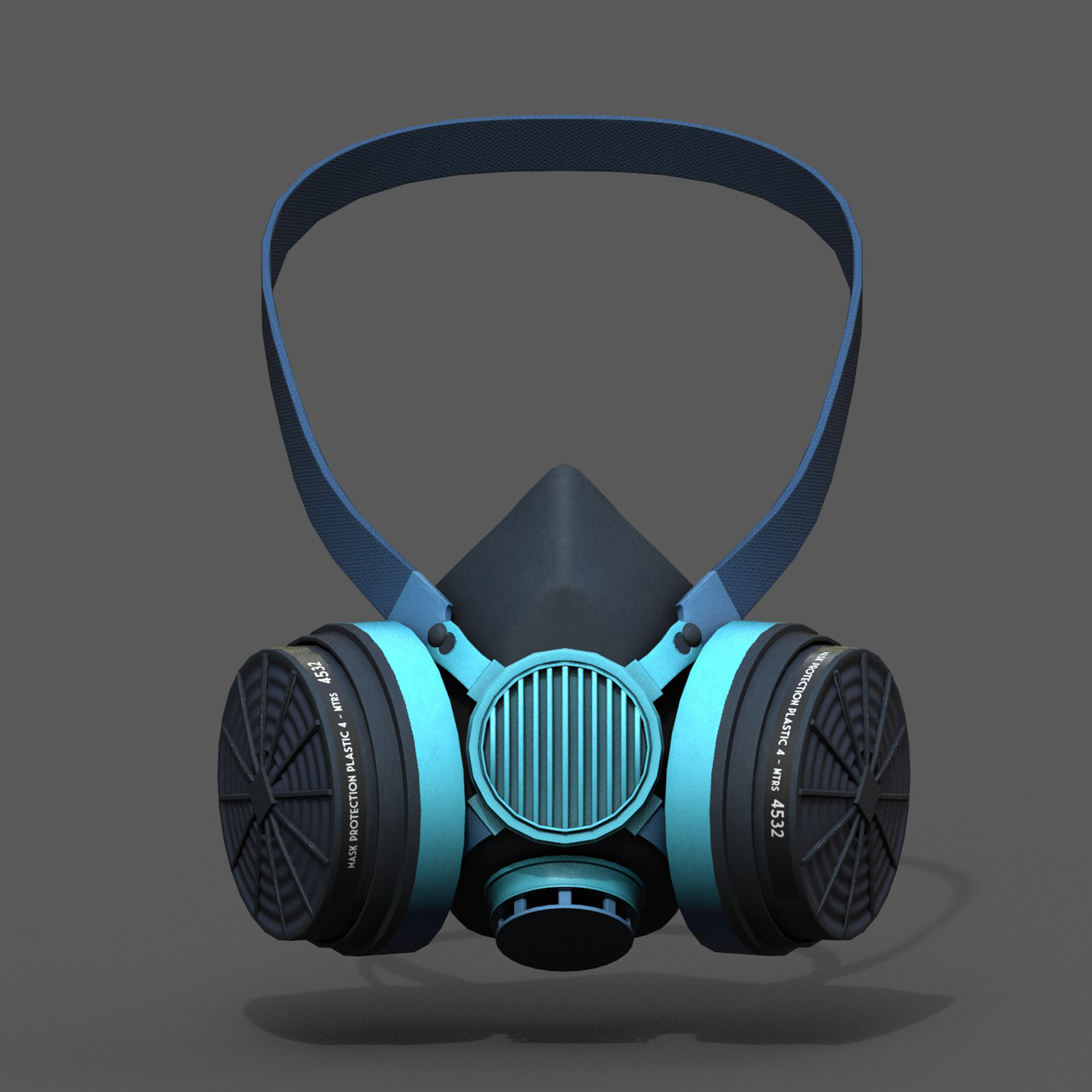 Gas mask 3D model - TurboSquid 1546379