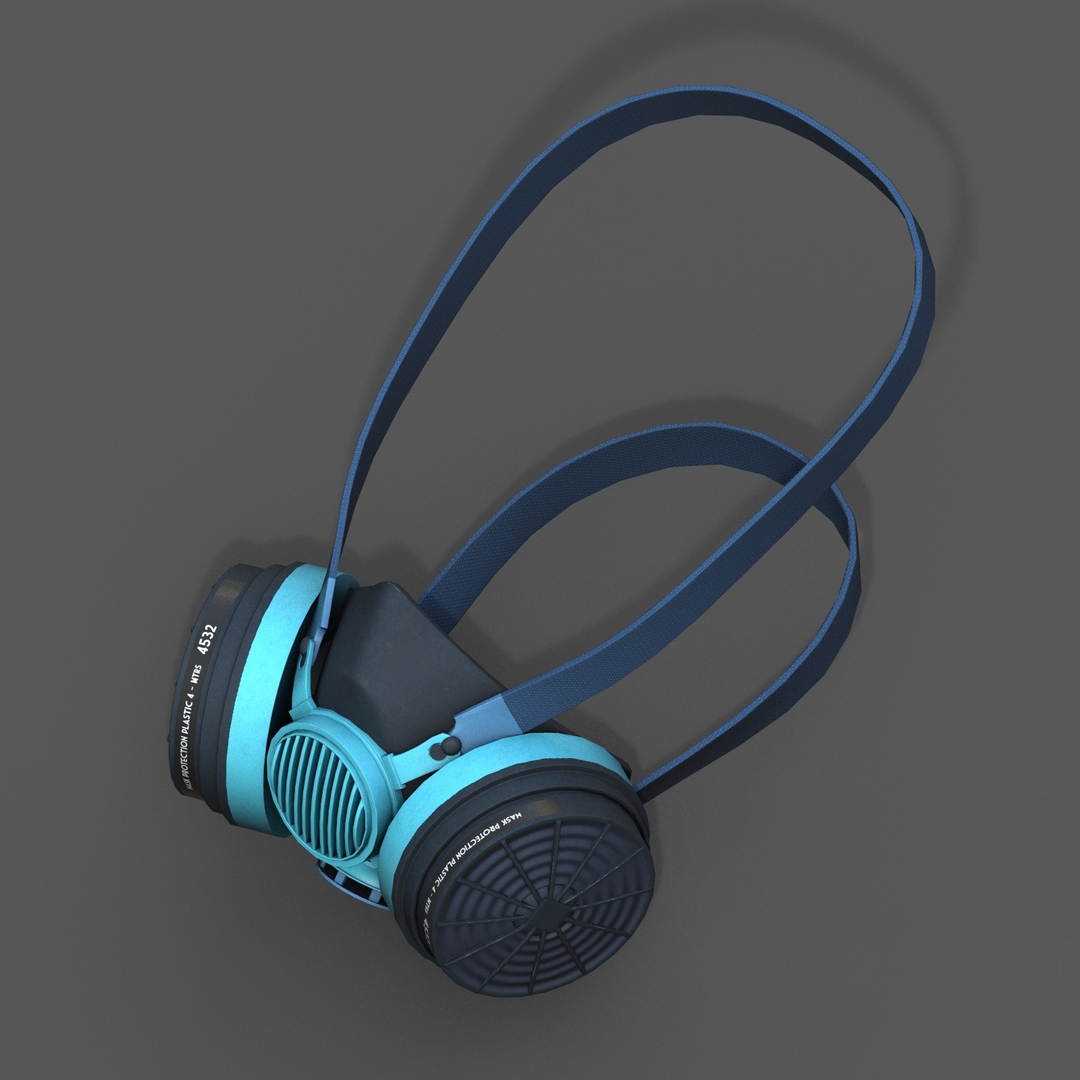 Gas mask 3D model - TurboSquid 1546379
