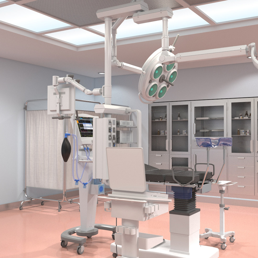 3d model gynecological room