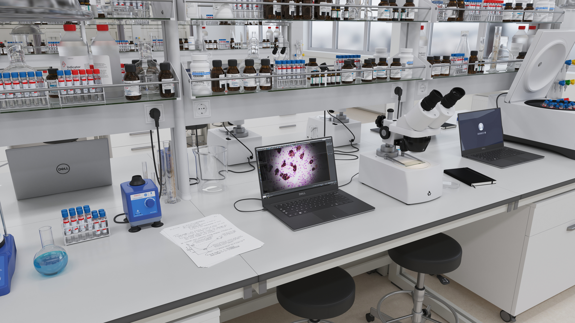 3D laboratory lab - TurboSquid 1546582