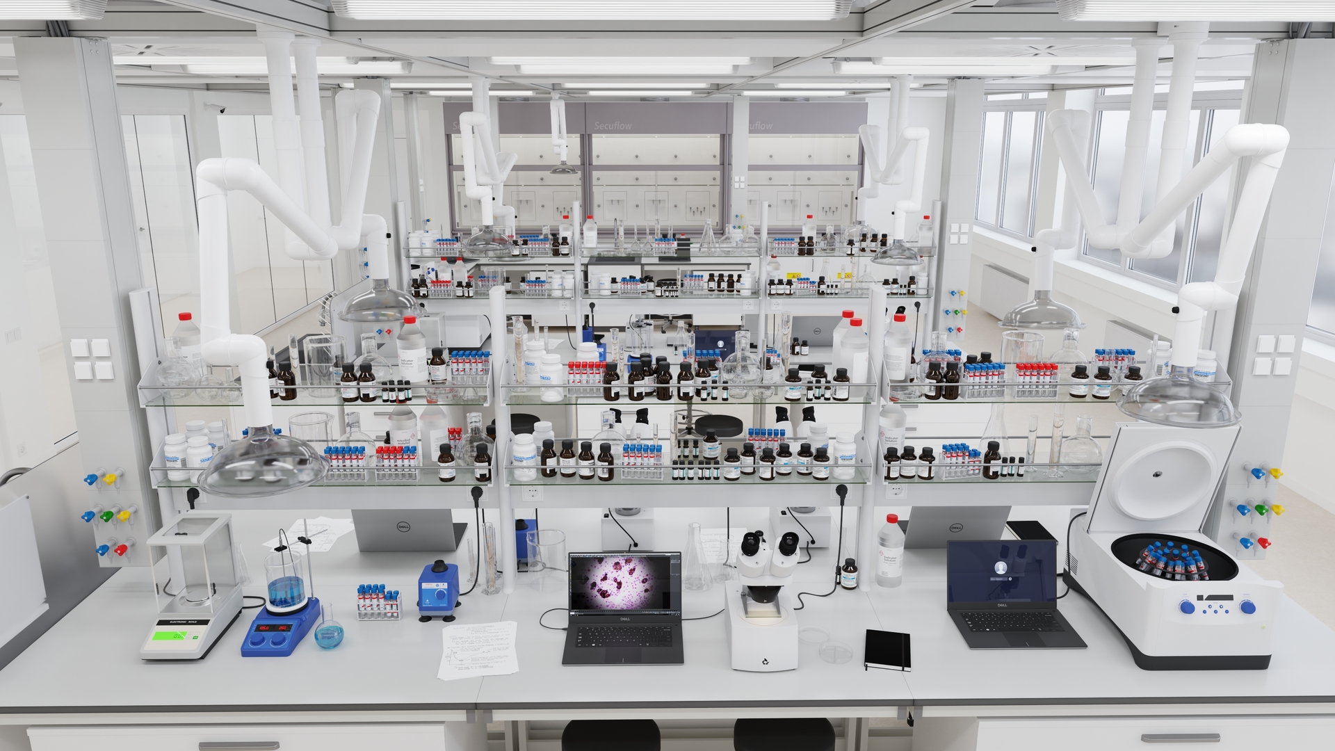 3D laboratory lab - TurboSquid 1546582