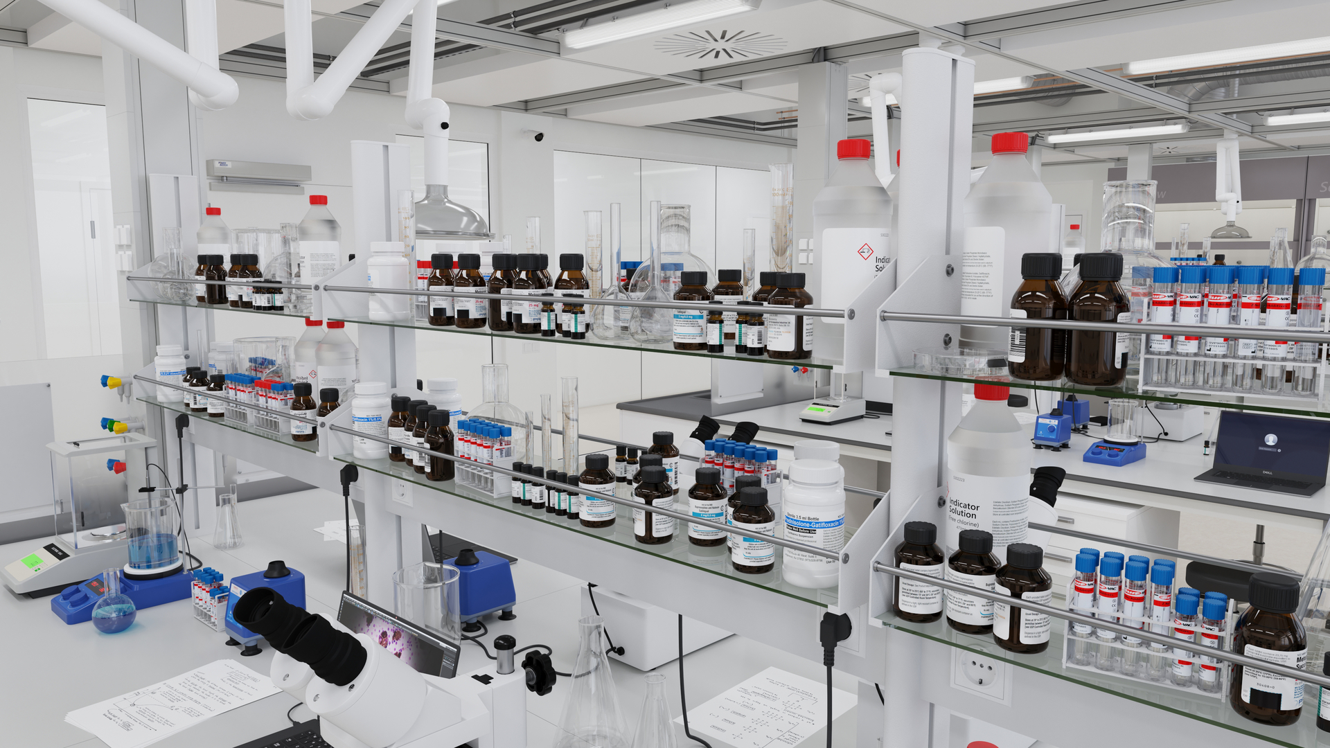 3D laboratory lab - TurboSquid 1546582