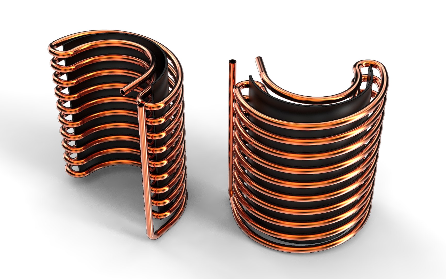 Pipe coil 3D - TurboSquid 1546578