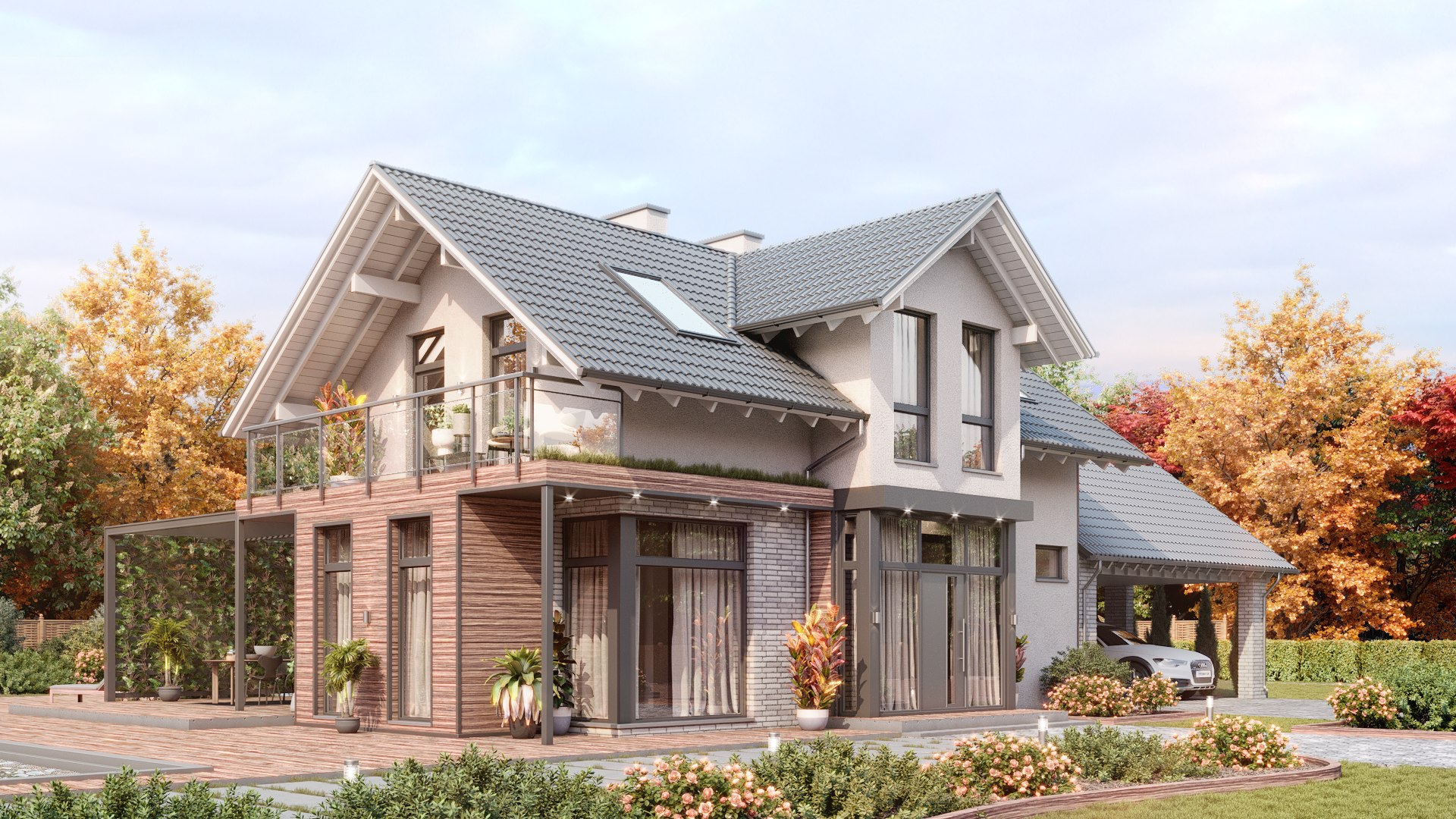 Cottage house model - TurboSquid 1546698