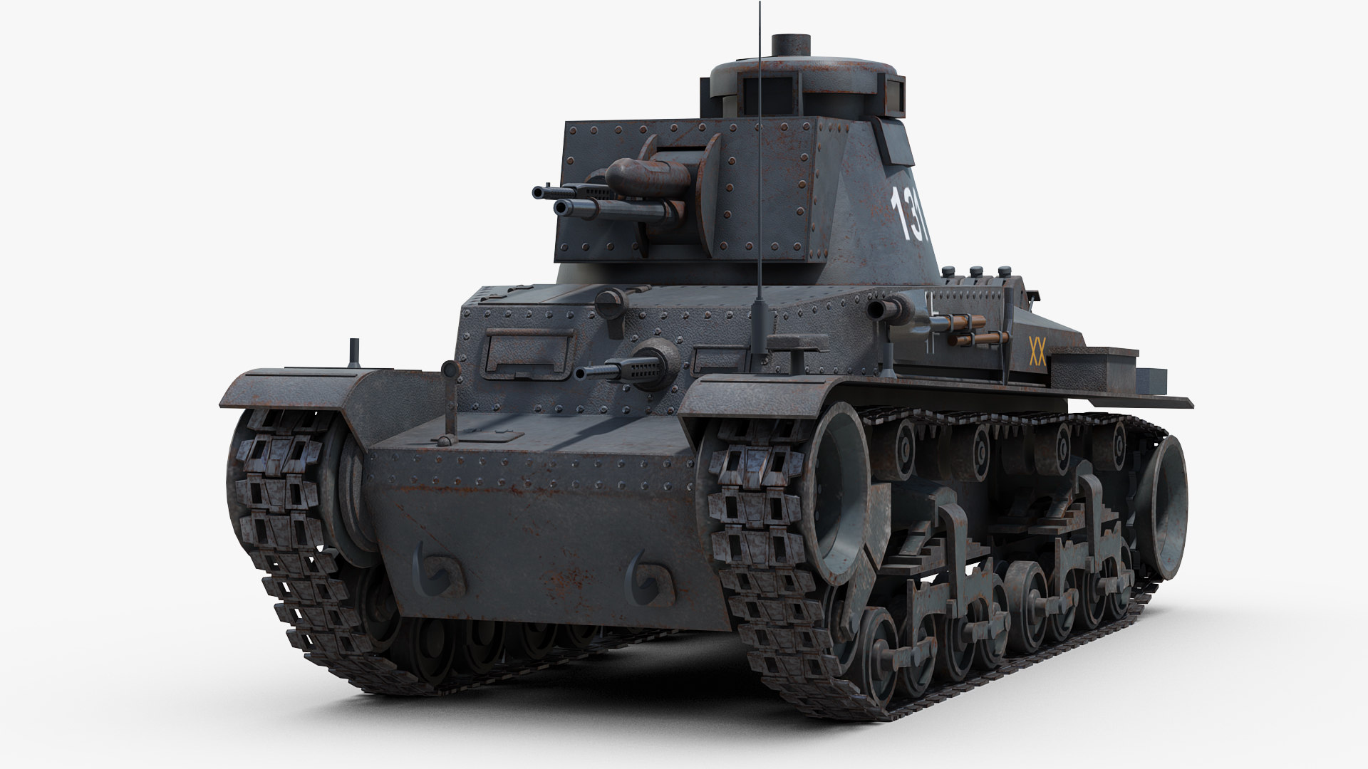 modèle 3D de Panzer 35(T) - TurboSquid 1546707