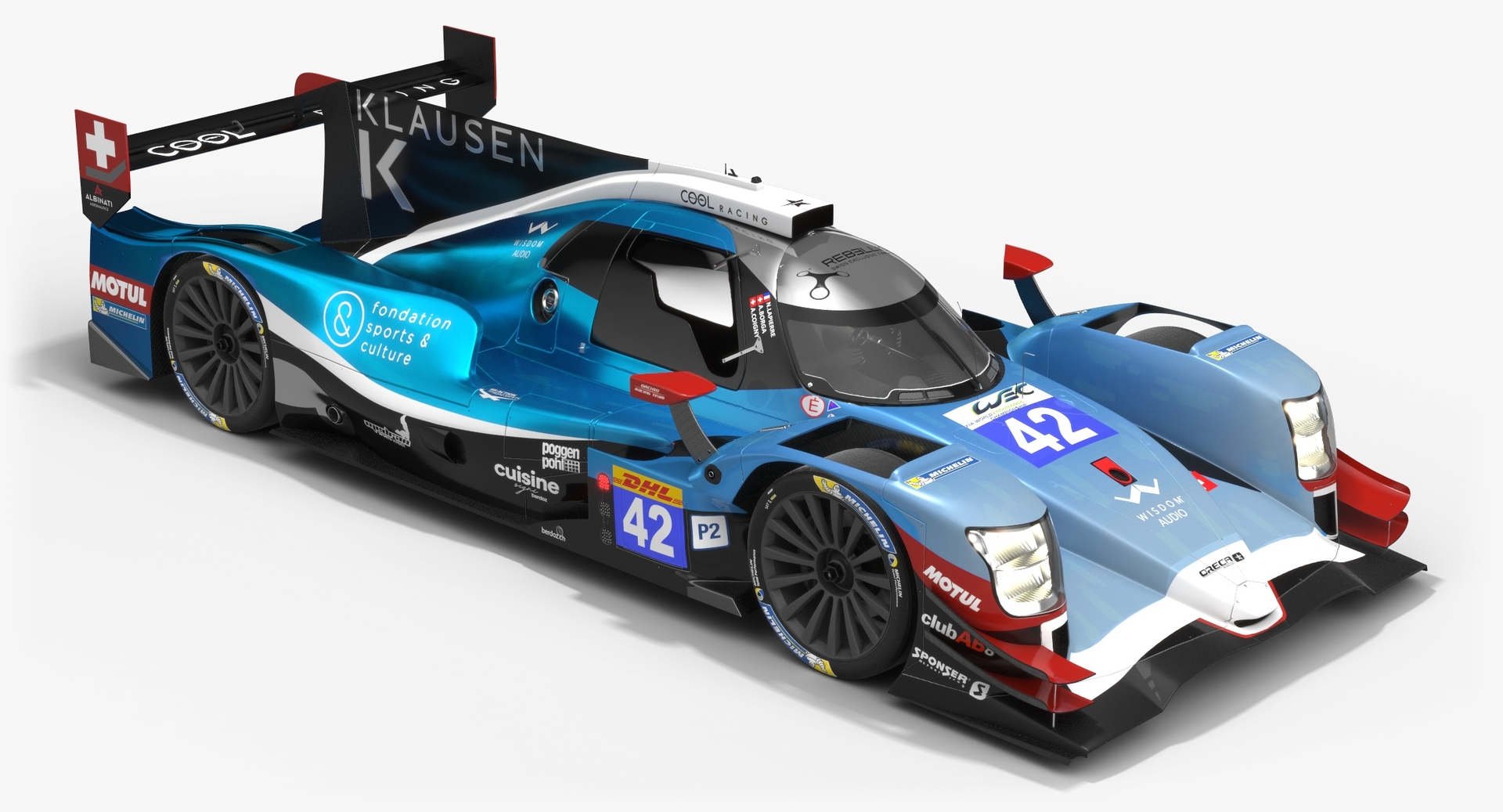 Cool racing wec lmp2 3D - TurboSquid 1546126