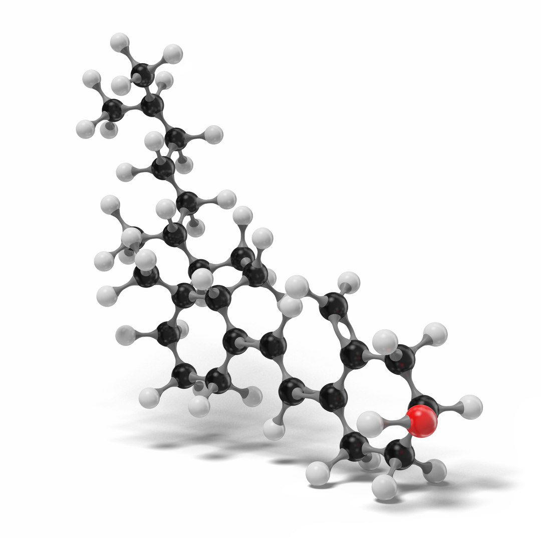 3D cholecalciferol molecule c27h44o modeled - TurboSquid 1547131
