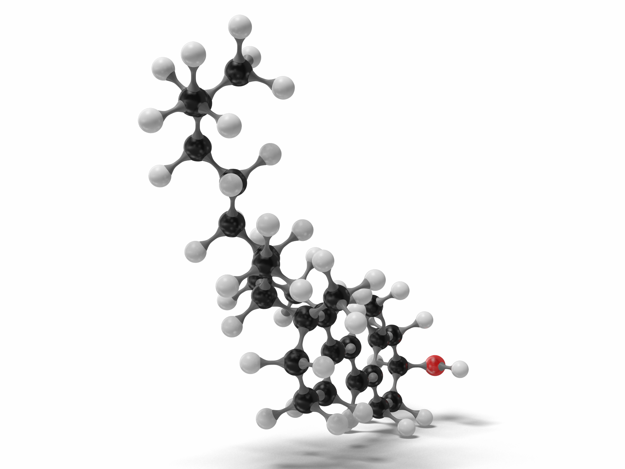 3D colecalciferol modelo molecular C27H44O Modelo 3D - TurboSquid 1547131