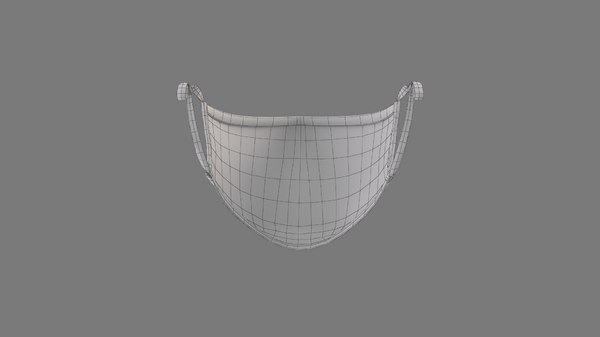 3D realistic protective mask model - TurboSquid 1546746