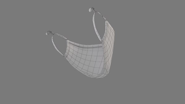 3D realistic protective mask model - TurboSquid 1546746
