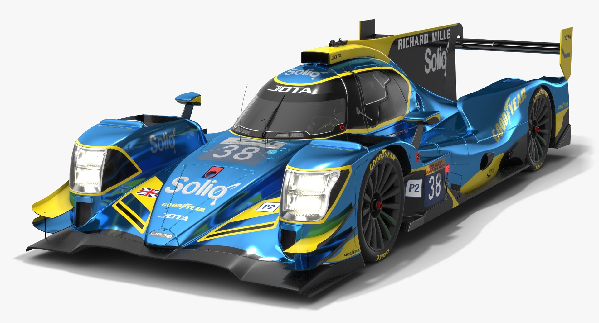 3D jota sport wec lmp2 - TurboSquid 1546740