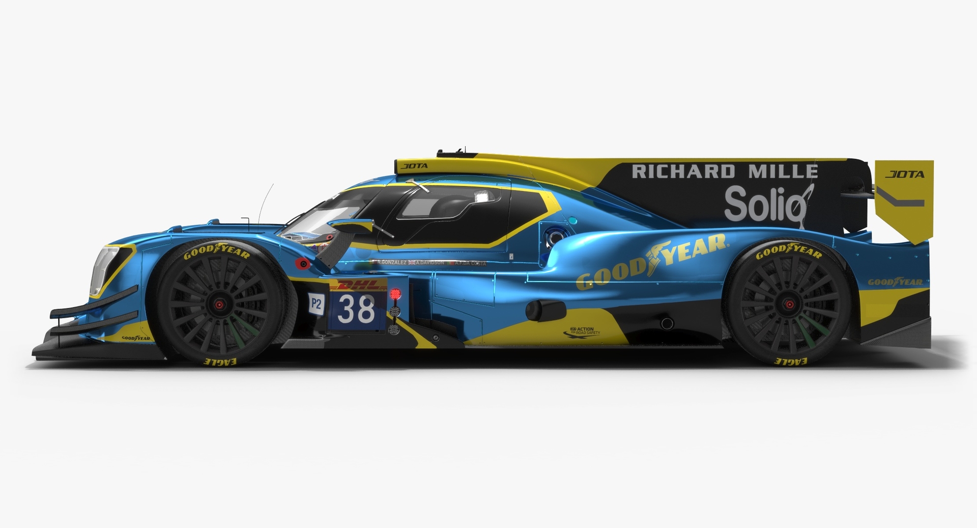 3D jota sport wec lmp2 - TurboSquid 1546740