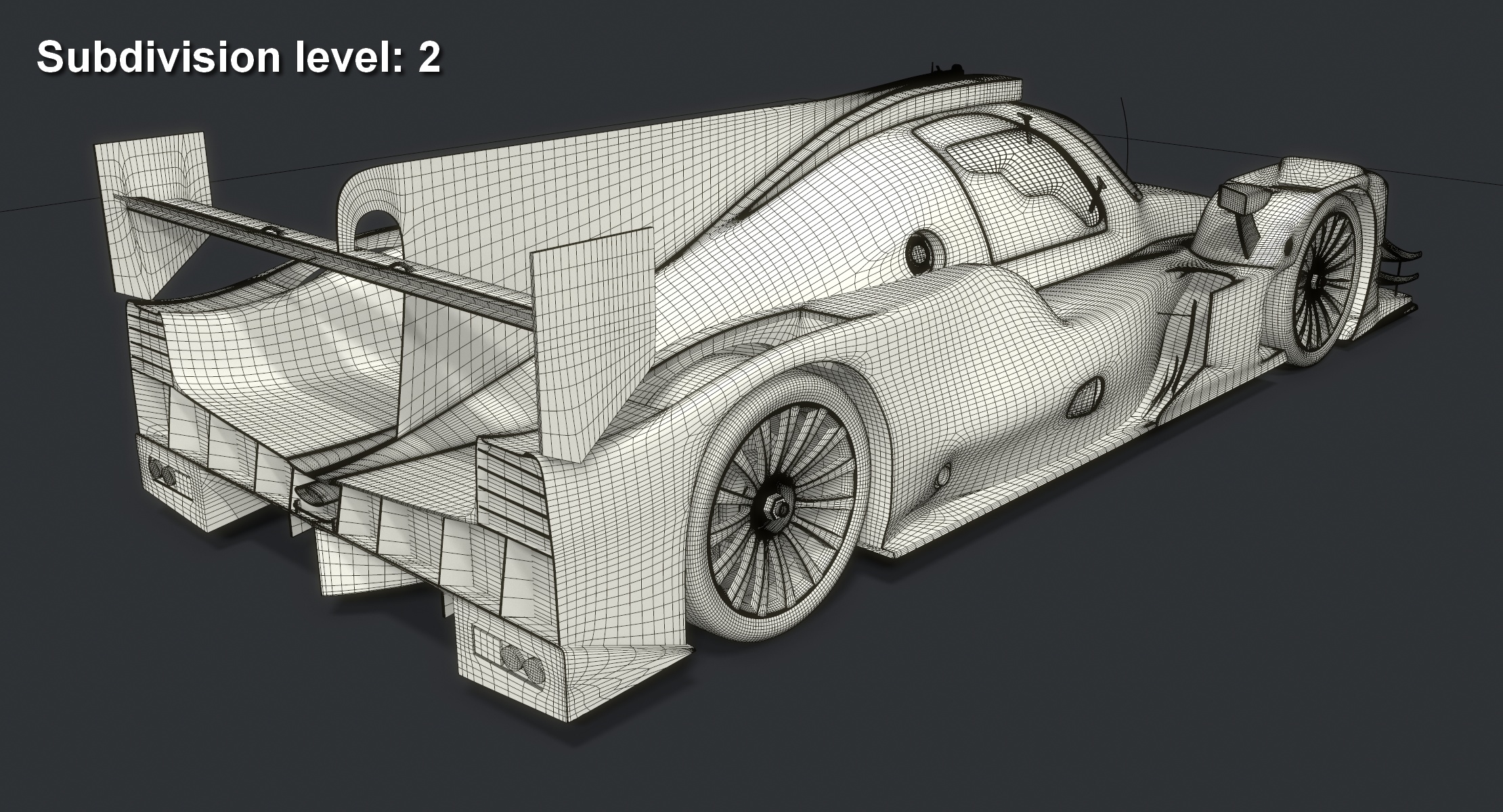 3D jota sport wec lmp2 - TurboSquid 1546740
