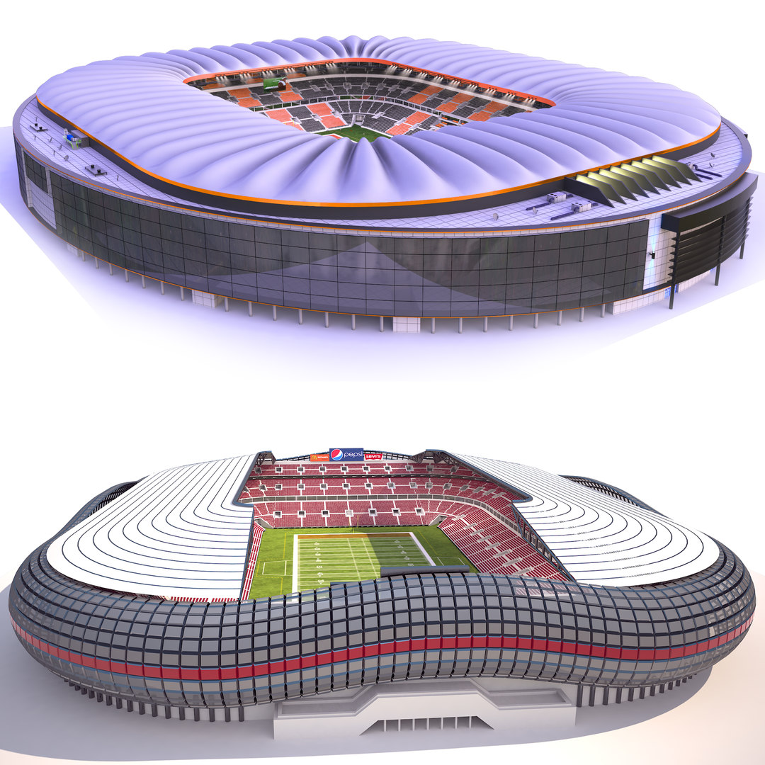3D model football stadiums 2 - TurboSquid 1546764