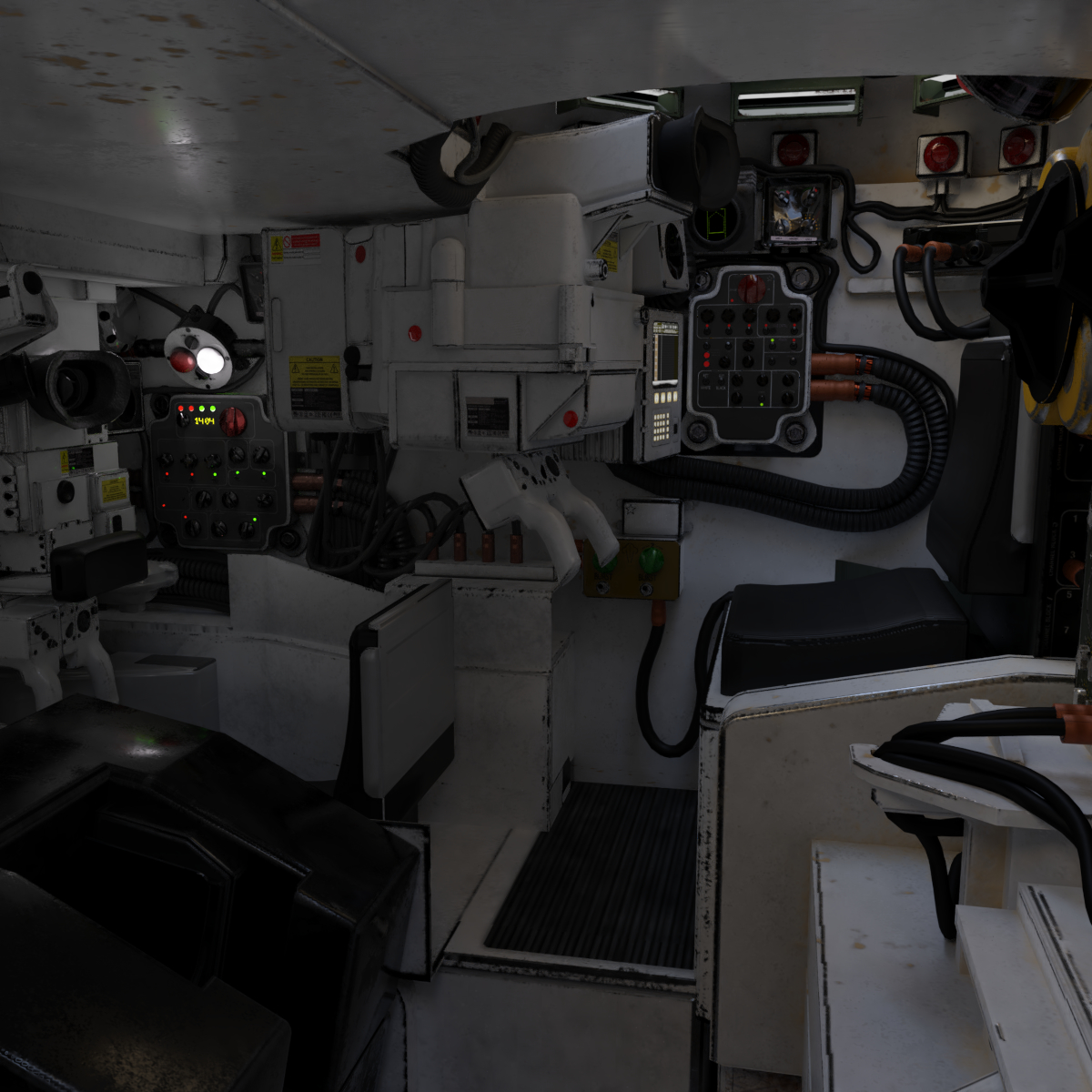 Challenger 2 Panzer mit Turminnenraum 3D-Modell - TurboSquid 1539768