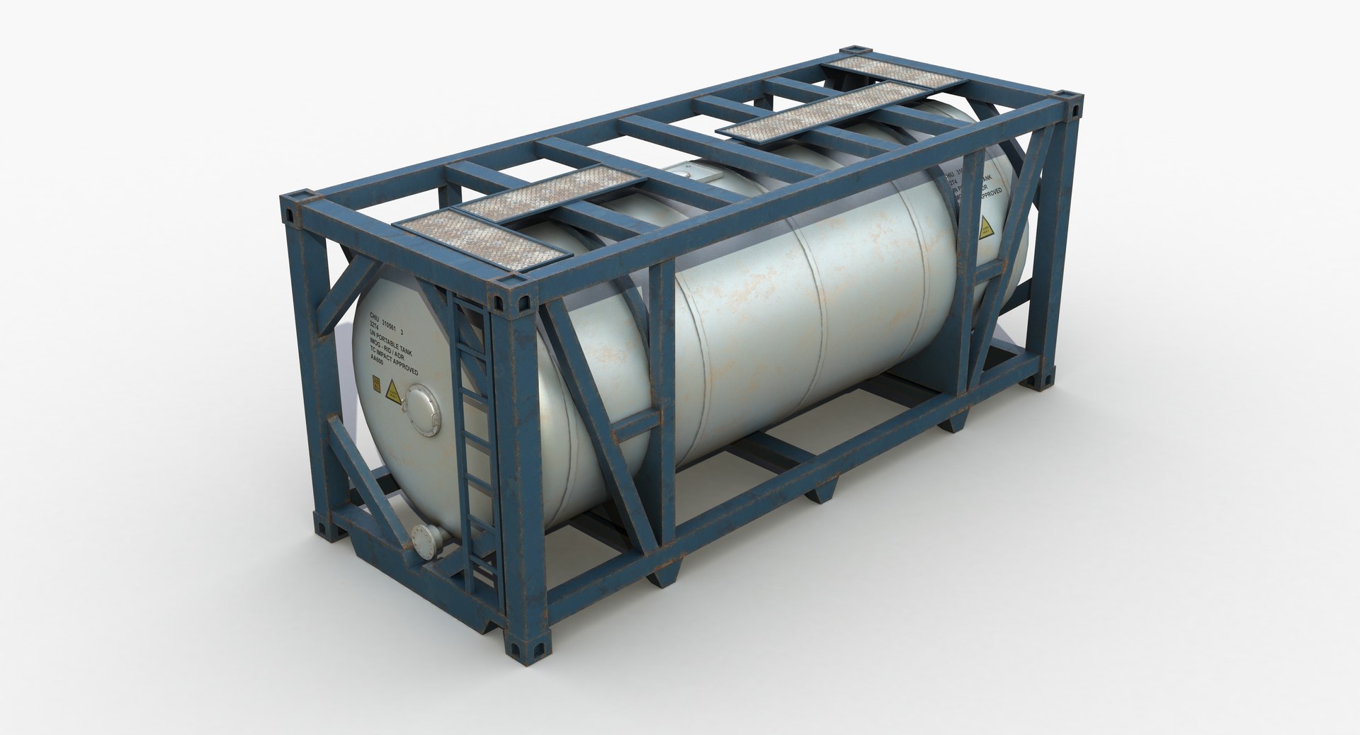 modèle 3D de Conteneur-citerne 3 - TurboSquid 1547005
