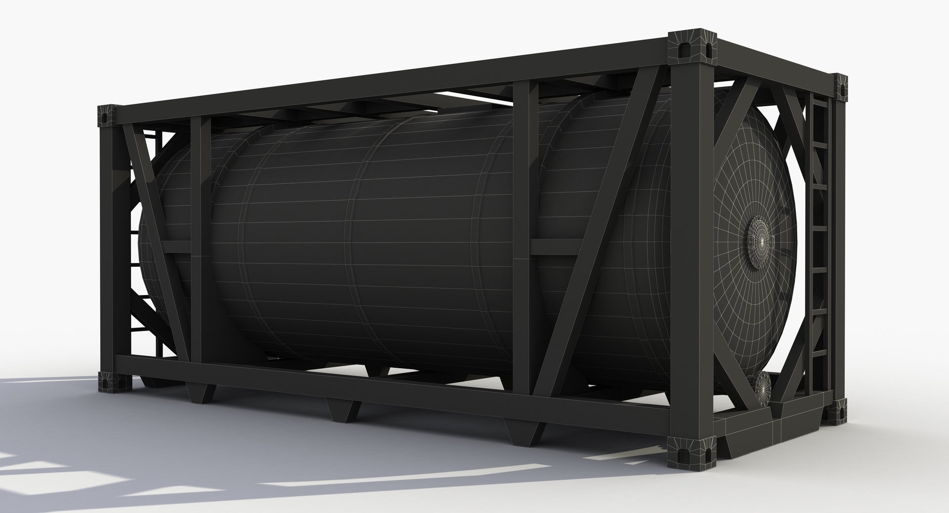 modèle 3D de Conteneur-citerne 3 - TurboSquid 1547005