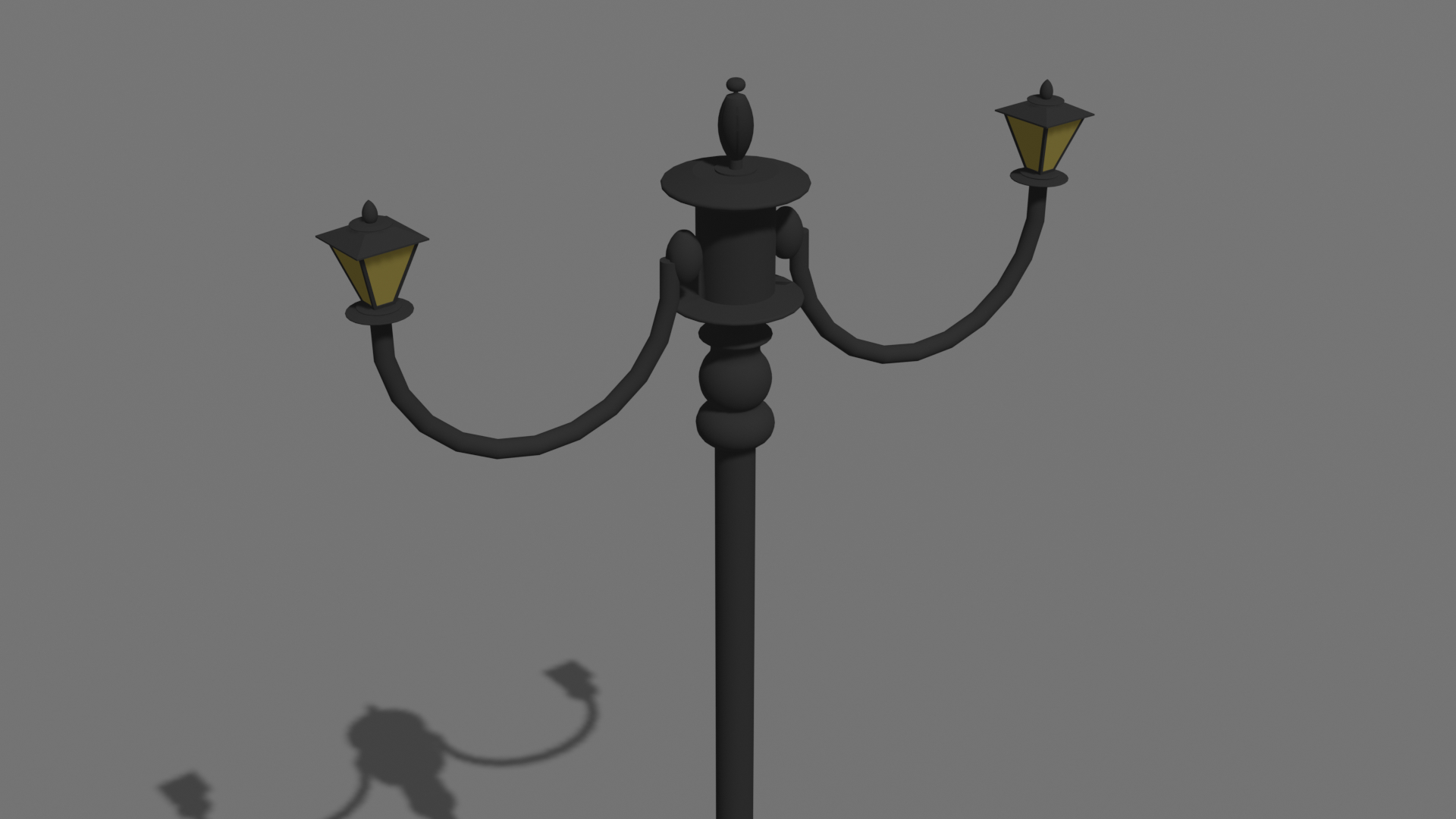 Street Lamp 3D model | Blender, Sketchup, AutoCad, FBX file, Collada ...