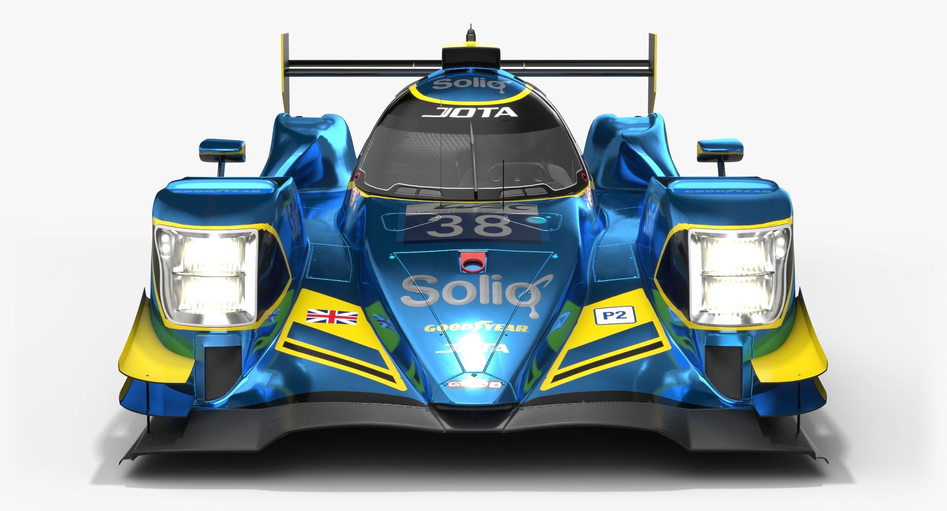 3D jota sport wec lmp2 - TurboSquid 1546740
