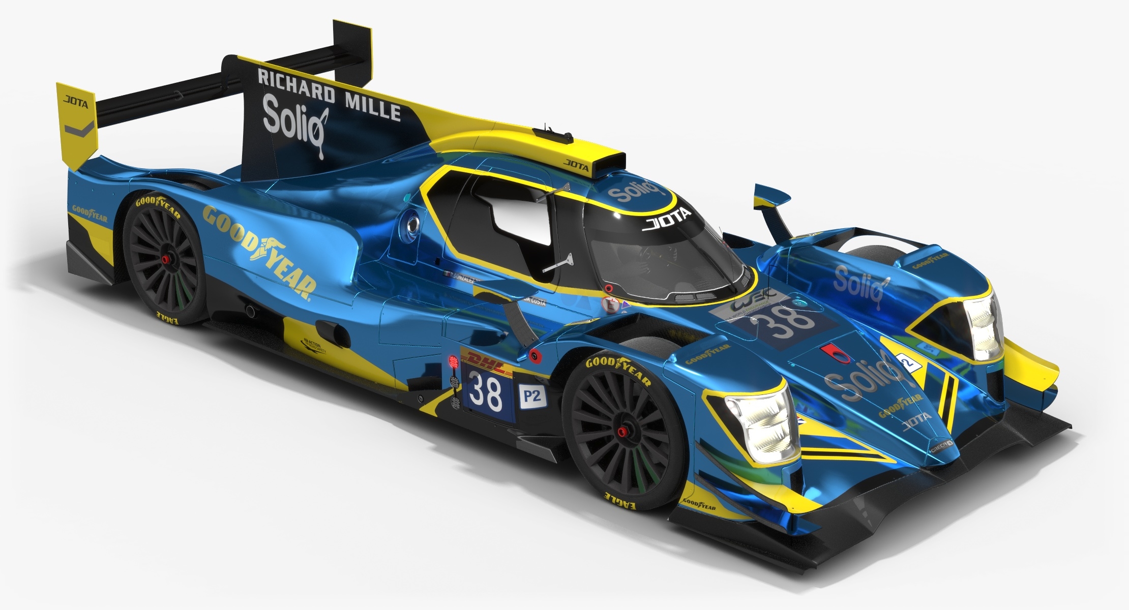 3D jota sport wec lmp2 - TurboSquid 1546740