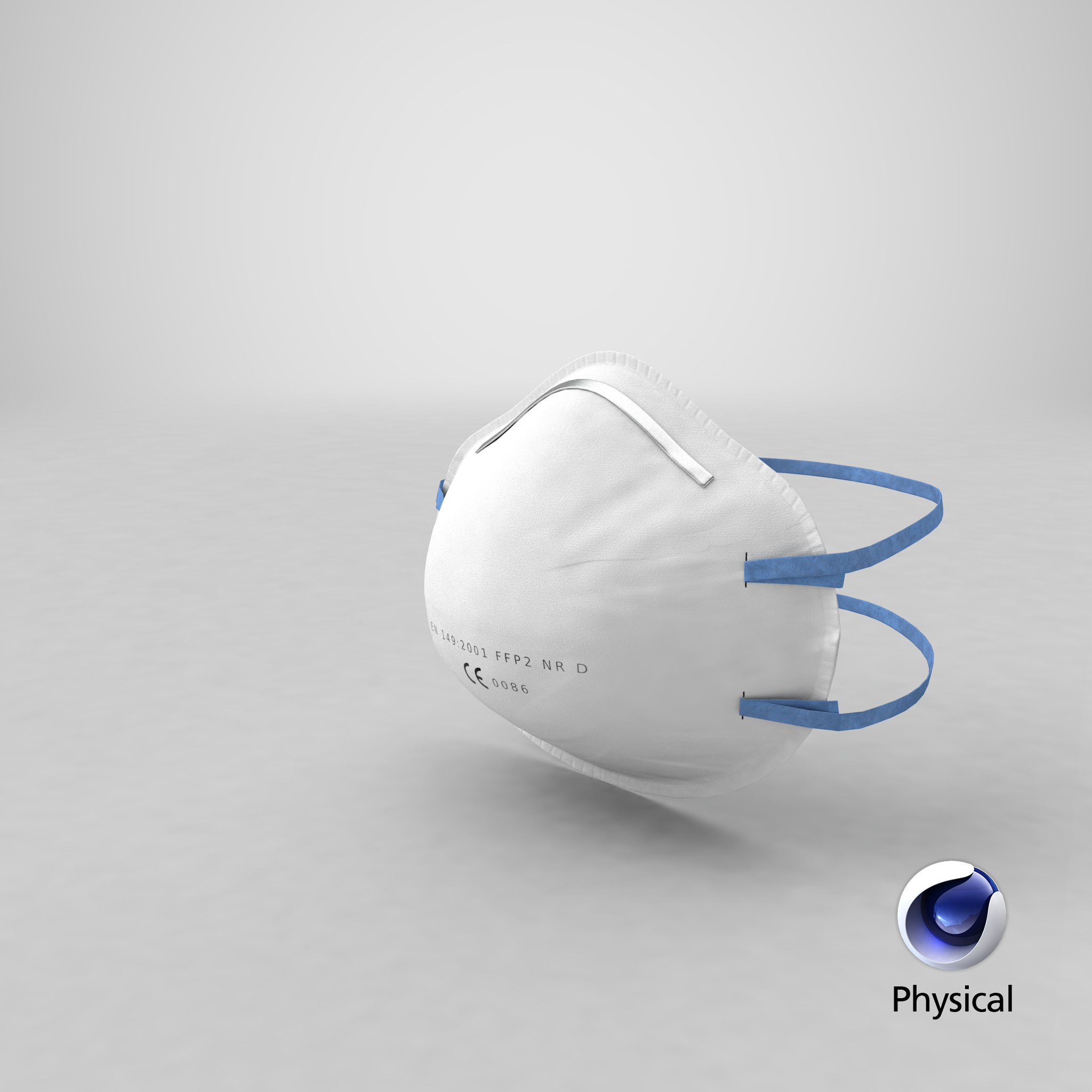 3D model dust mask ffp2 - TurboSquid 1523872