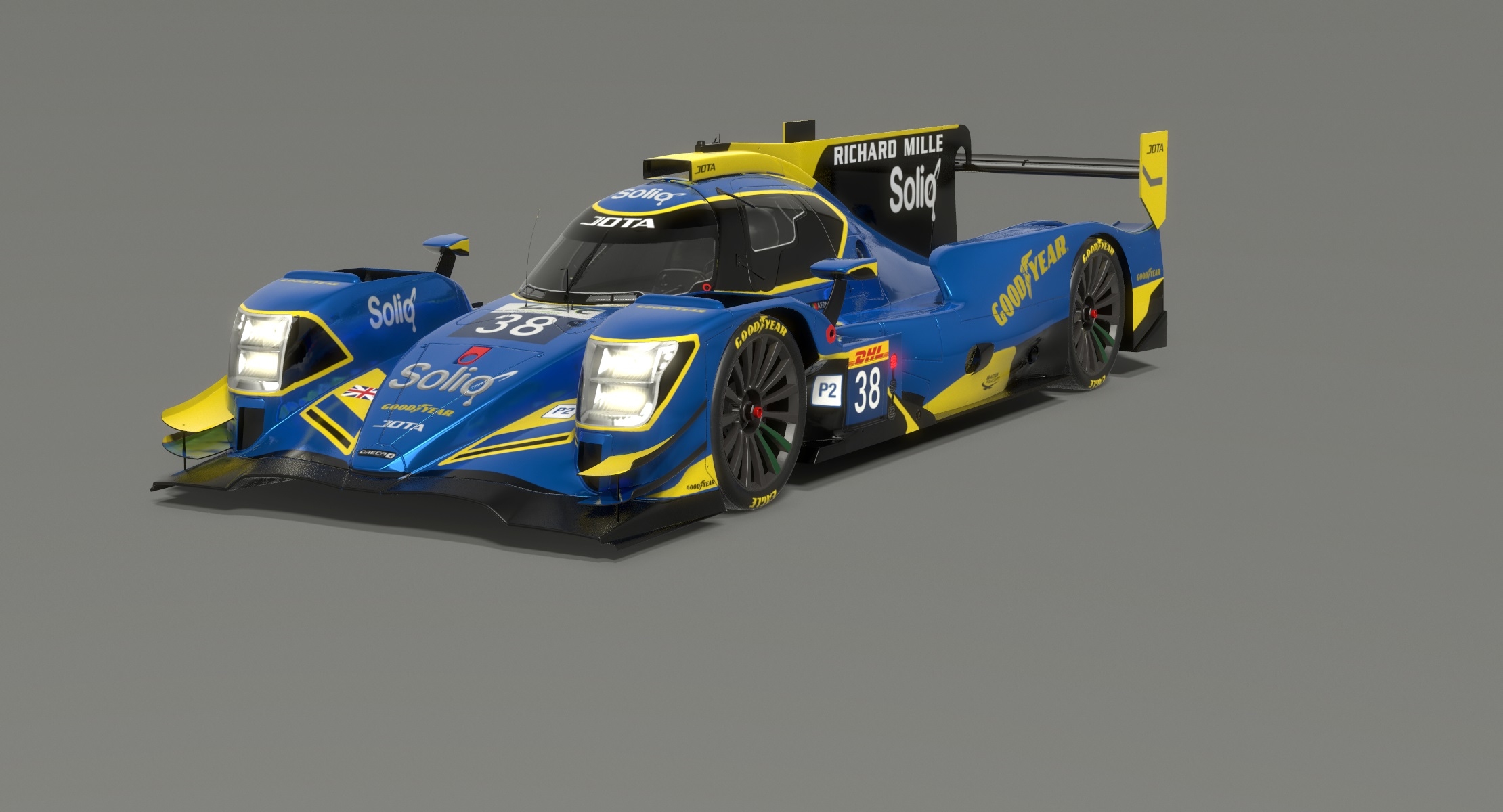 3D jota sport wec lmp2 - TurboSquid 1546740