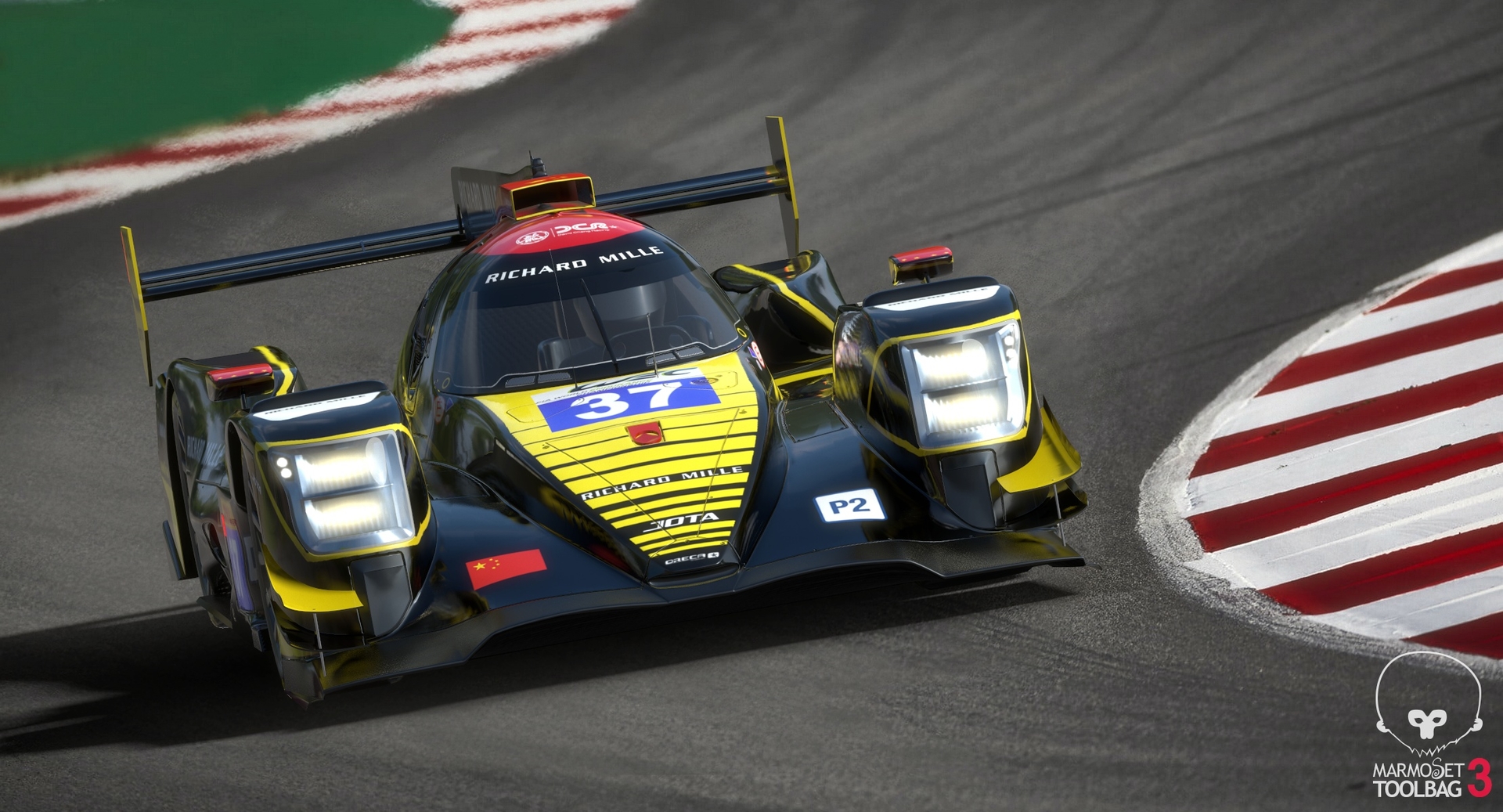 3D jackie chan dc racing - TurboSquid 1547279