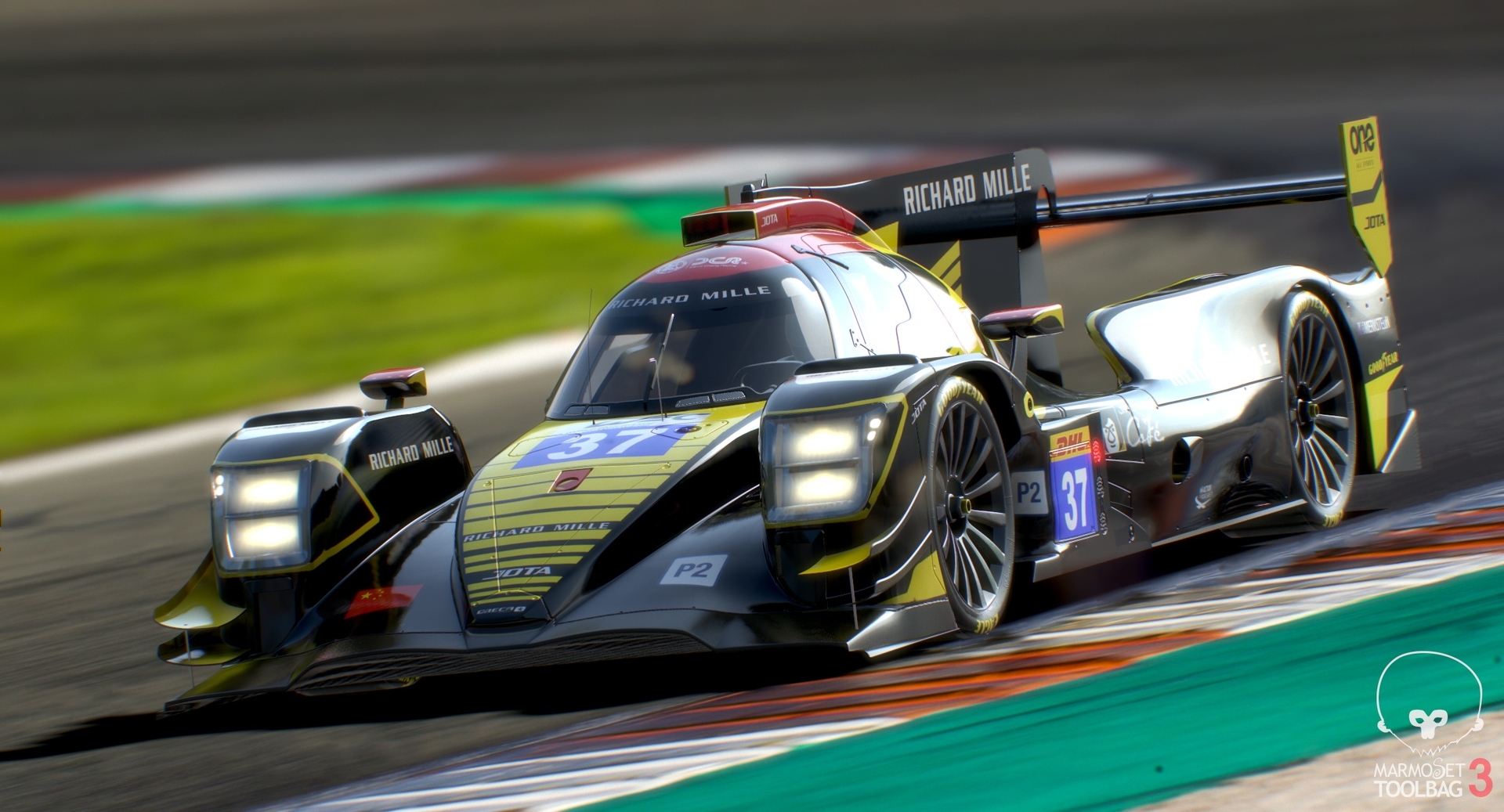 3D jackie chan dc racing - TurboSquid 1547279