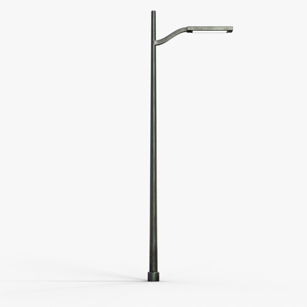 3D modern street lamp model - TurboSquid 1547420