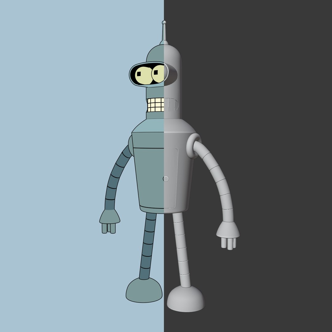 Blender scene render cartoon 3D model - TurboSquid 1547622