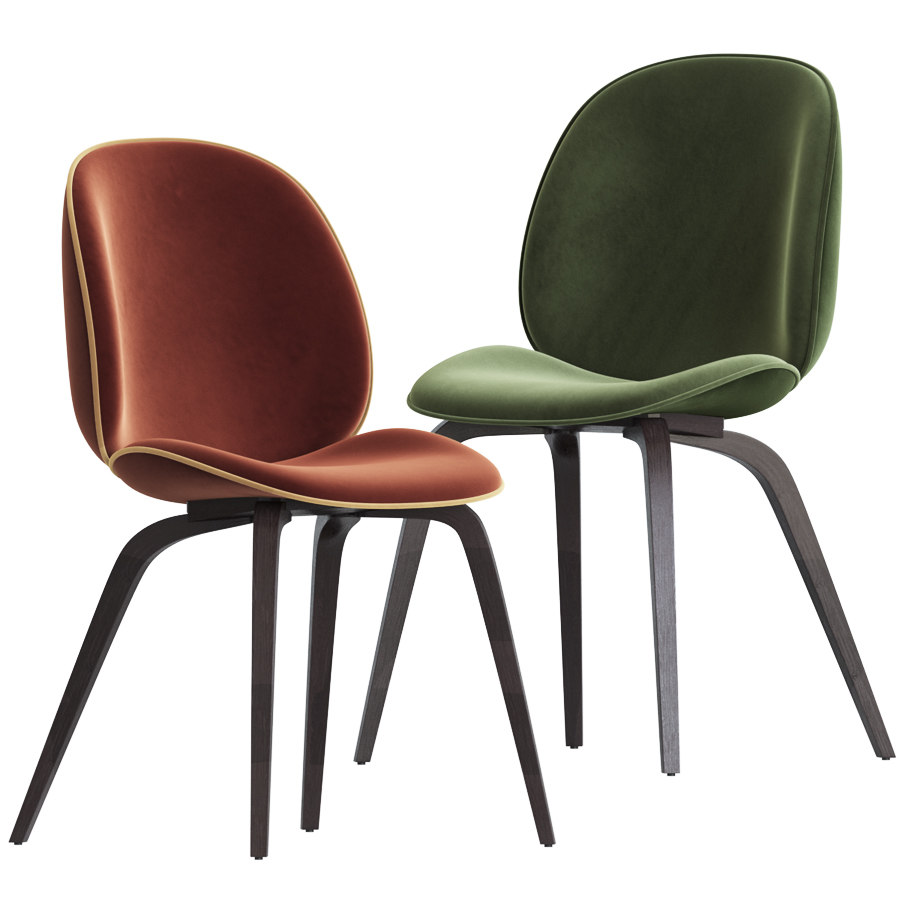 3D beetle dining chair gubi model - TurboSquid 1547823
