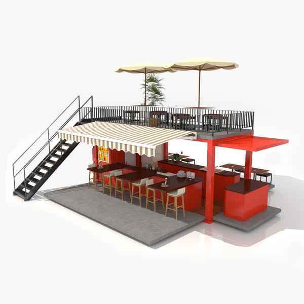 Restaurant SketchUp Models for Download | TurboSquid