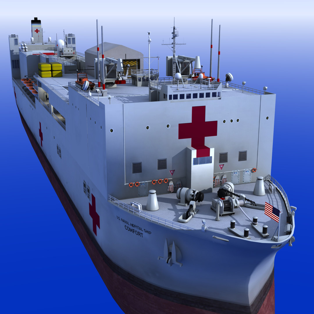 Usns comfort t-ah-20 model - TurboSquid 1548220